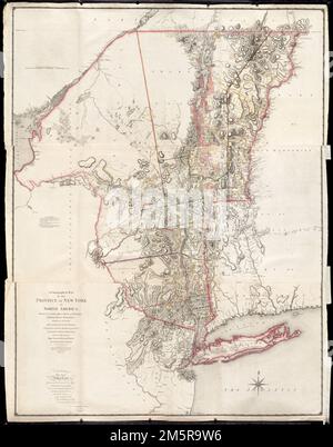 Map of the tracts, patents and land grants of northern New York ...