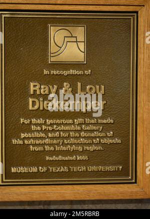 Texas Tech University Museum. Lubbock Texas Stock Photo - Alamy