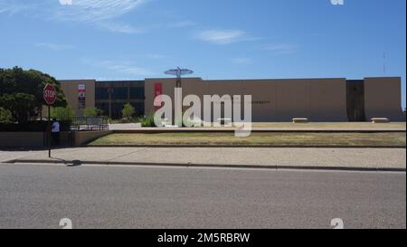 Texas Tech University Museum. Lubbock Texas Stock Photo - Alamy