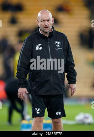 Norwich City caretaker manager Steve Weaver before the Sky Bet ...