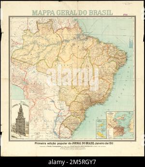 Planta da cidade do Rio de Janeiro Stock Photo - Alamy