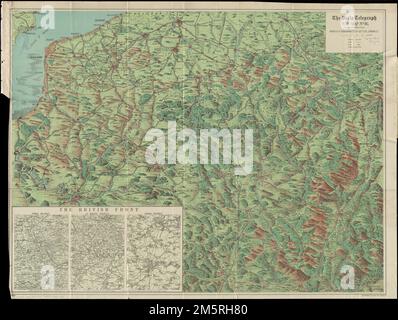 The Daily Telegraph war map no. 11. Shows: international boundaries ...