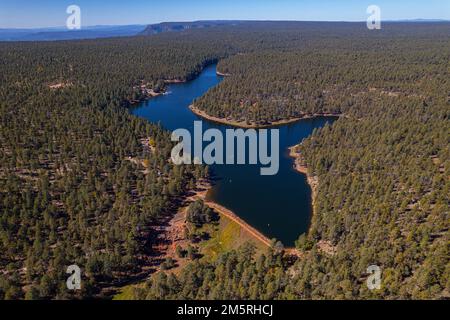 Apache Sitgreaves National Forest, aerial view Stock Photo - Alamy