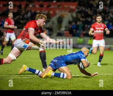 Salford, UK. 30th Dec, 2022. 30th December 2022; AJ Bell Stadium ...