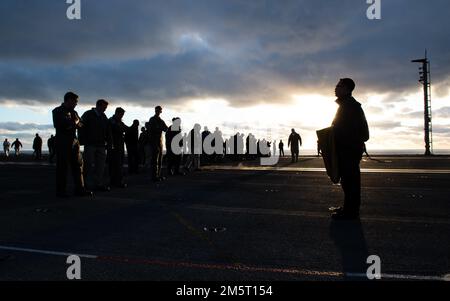 flight deck, Flight Operations, FOD, Sailors, U.S. Navy, USS Eisenhower ...