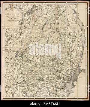 Water shed of the Passaic River , Passaic River Watershed N.J., Maps ...