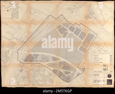 Campus High School urban renewal area Mass. r- : locality map blighted ...