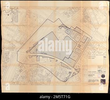 Campus High School urban renewal area Mass. r- : locality map blighted ...