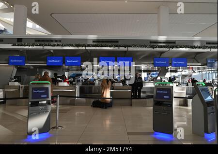 Southwest Airlines check-in kiosks at Milwaukee's General Mitchell ...