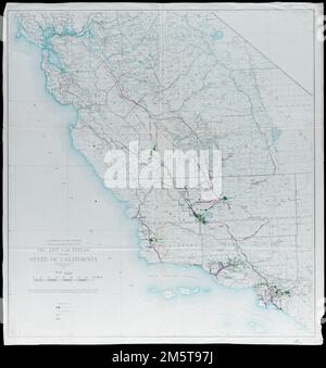 Oil and gas fields of the state of California , California, Southern ...