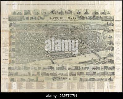 Map of the town of Haverhill, Essex County, Mass , Landowners ...