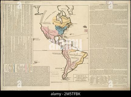 America, with the European Settlements, and the conquests of Cortes and ...