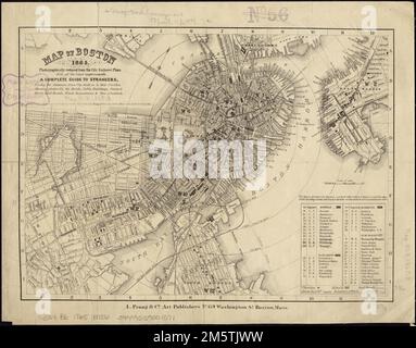 Map of Boston 1862 : photographically reduced from the plans of James ...