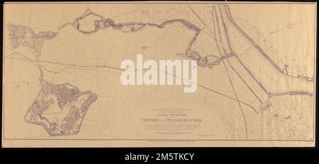 Map of the lower portion of Charles River showing principal sources of ...