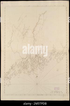 Coast of Maine from Mosquito Head to Spurwink River , Coasts, Maine ...