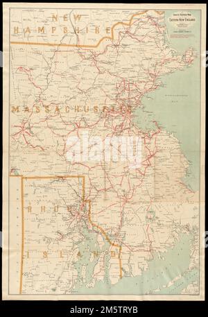 Map showing electric railway lines of the Wilmington and Philadelphia ...