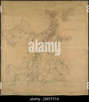 [Map of Boston, showing the new wards] , Boston Mass., Administrative ...