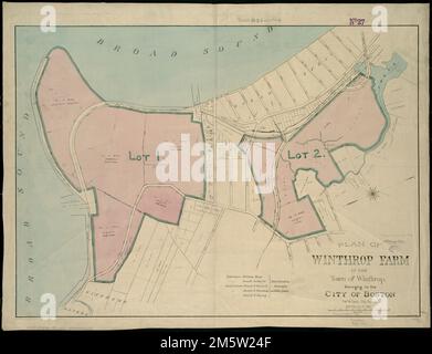 Plan of Winthrop Farm in the Town of Winthrop belonging to the City of ...