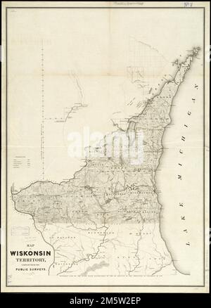 Indian Territory and Public Land Map 1879 with Historic Letters ...