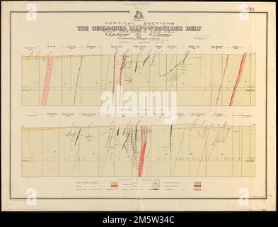 Vertical sections to accompany the geological map of the Boulder Belt ...