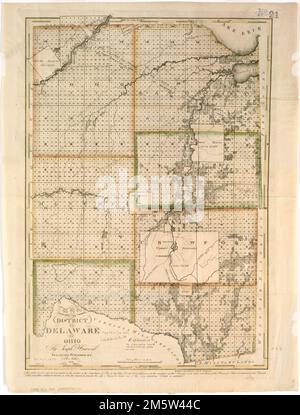 Map of Washington in Ohio Stock Photo - Alamy