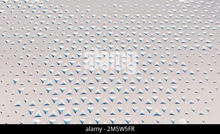 background with triangular slots in concrete. 3d rendering Stock Photo ...
