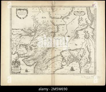 Magni Mogolis Imperium , India, Maps, Early works to 1800, Mogul Empire ...