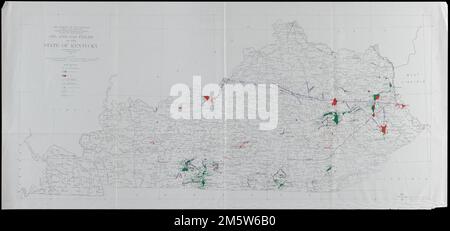 Oil and gas fields of the state of Kentucky , Kentucky, Maps, Oil ...