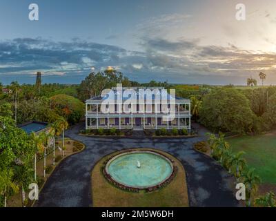 Mapou, Mauritius View of Château de Labourdonnais. The Labourdonnais ...