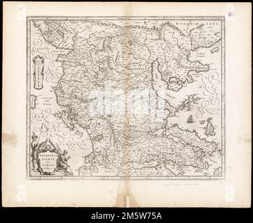 Macedonia, Epirus et Achaia , Epirus Greece and Albania, Maps, Early ...