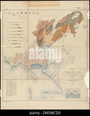 Map of the Bering River Coal Field : showing distribution of the ...