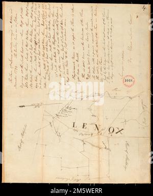 Plan of Lenox, made by Eldad Lewis, dated November 1794 ...