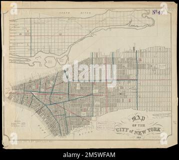 Transportation map of New York. Shows transportation zones, trackage ...