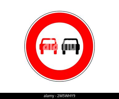 Road Safety Signs Board for Trucks and Cars Stock Photo - Alamy