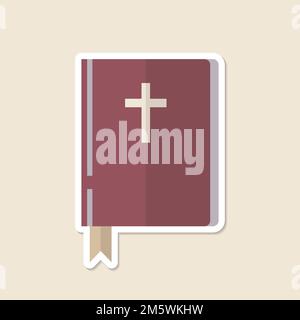 The holy bible sticker design element vector Stock Vector Image & Art ...