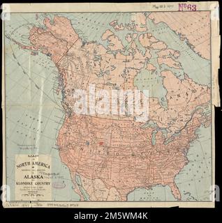 Map of North America as known in the mid-1600s with California as an ...