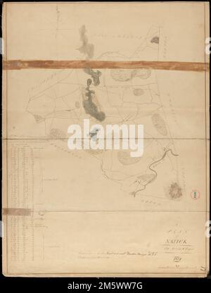 Map of the town of Natick, Middlesex County, Mass : surveyed by order ...