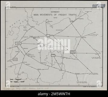 Germany, main movements of freight traffic , Freight and freightage ...