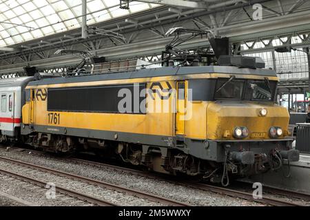 Alstom-built Class 1700 electric locomotive no. 1761 at Amsterdam ...