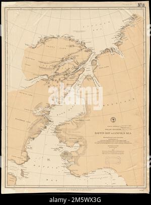 North America, polar regions, Baffin Bay to Lincoln Sea : showing the ...