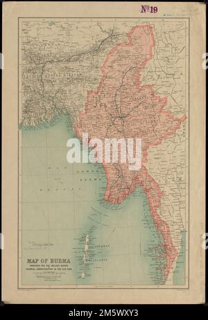 Map of Burma : prepared for the Ireland report on colonial ...