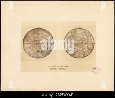 Drake's silver map : British Museum , World maps, Early works to 1800 ...