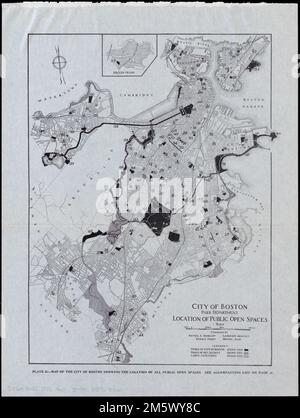 Map of the Metropolitan District of Boston showing local public ...