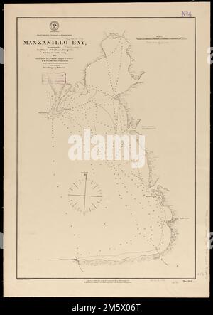 West Indies, n. coast of St. Domingo, Manzanillo Bay , Nautical charts ...