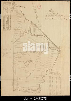 Plan of Russell, surveyor's name not given, dated 1794 ...