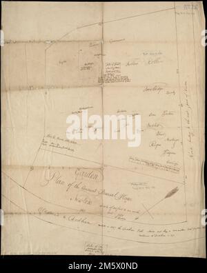 Plan of the ancient burial place Newton , Cemeteries, Massachusetts ...