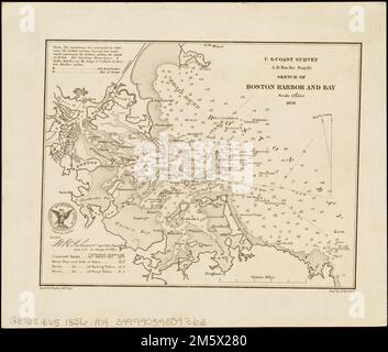 A chart exhibiting the normal course & velocity of the tidal current at ...