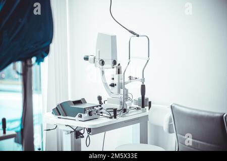 Different devices for measuring diopter and eye examination. Visit at ...