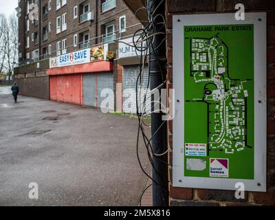 Grahame Park in North West London is a 1970's housing estate in the ...