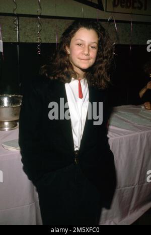 Sara Glibert 1989 Credit: Ralph Dominguez/MediaPunch Stock Photo - Alamy